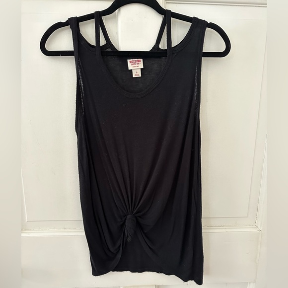 Mossimo Supply Co. | Tops | Black Tank Gathered Top | Poshmark